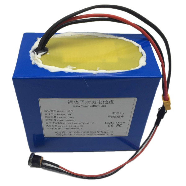 36V10Ah Lithium-ion Battery Pack 10S3P_Li ion Battery 36V_24V Battery ...